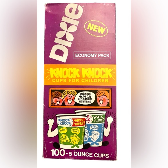 Dixie Cups - American Can Company | Bath | Dixie Vintage Knockknock ...
